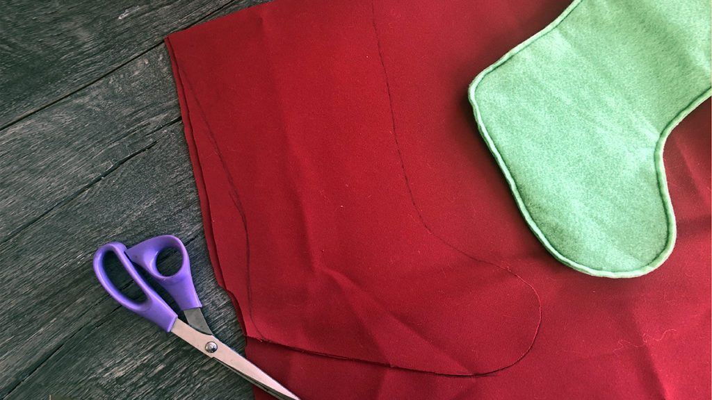 How to Make a Christmas Stocking | Cheryl's Cookies